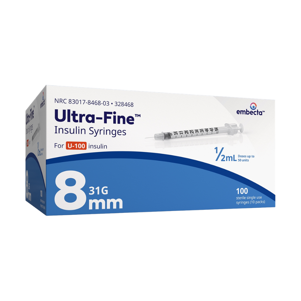 BD Ultra-Fine Needle U100 Syringes, Becton Dickinson – Diabetics Essentials