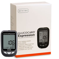 Arkray Glucocard Expression Blood Sugar Test Strips and Meters ...